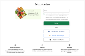 HelloFresh Login 2024 - KOCHBOX